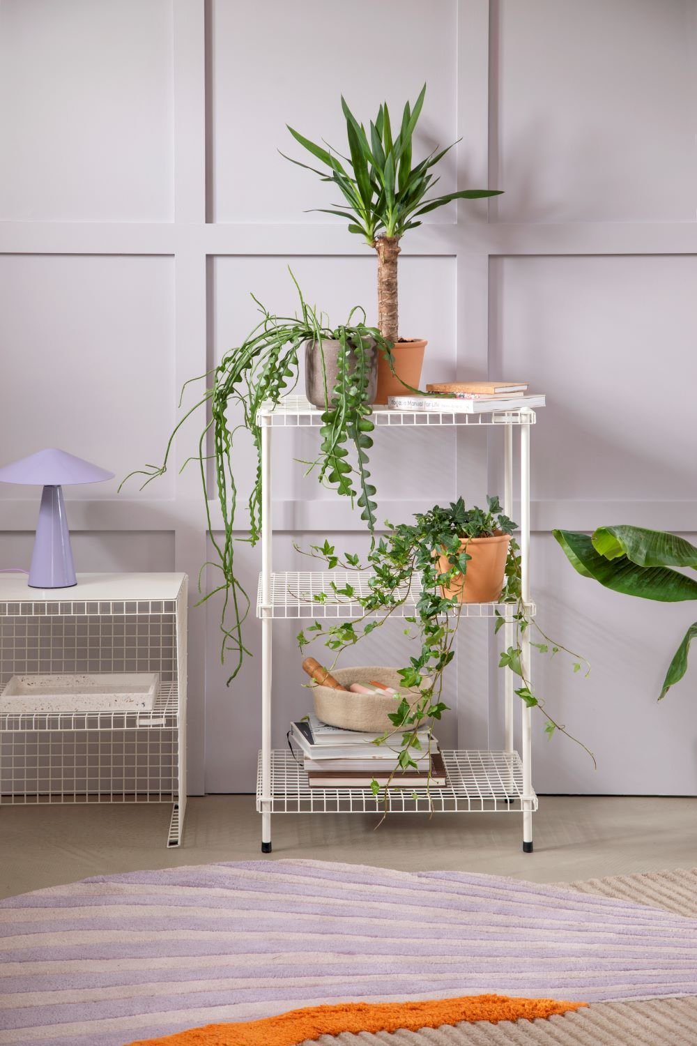 PIPE RACK 1 x 2 – Lille industriel reol fra Kalager Design