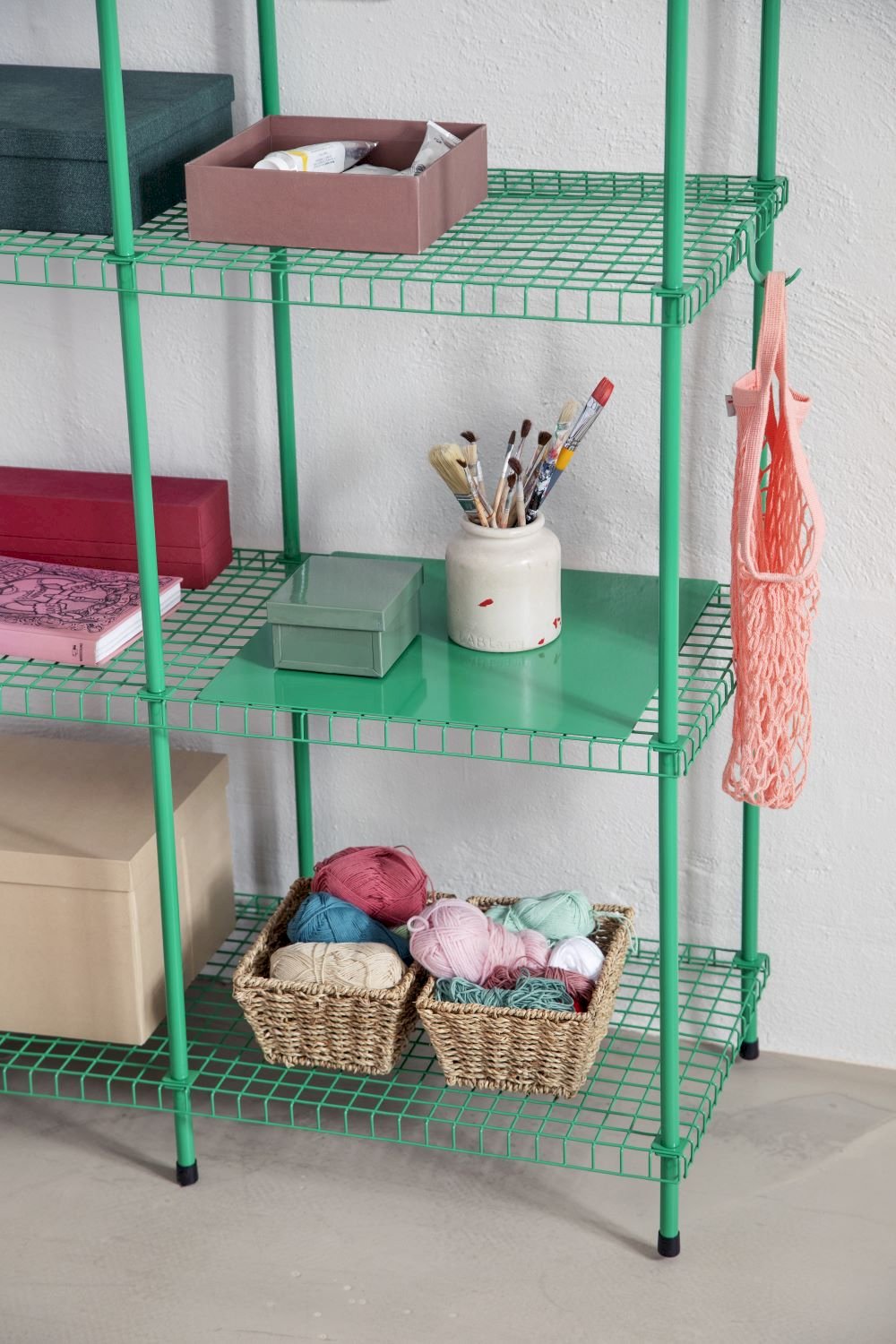 PIPE RACK 2 x 5 – Industriel reol Kalager Design