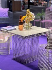METAL PLATE, WIRE TABLE | Kalager Design